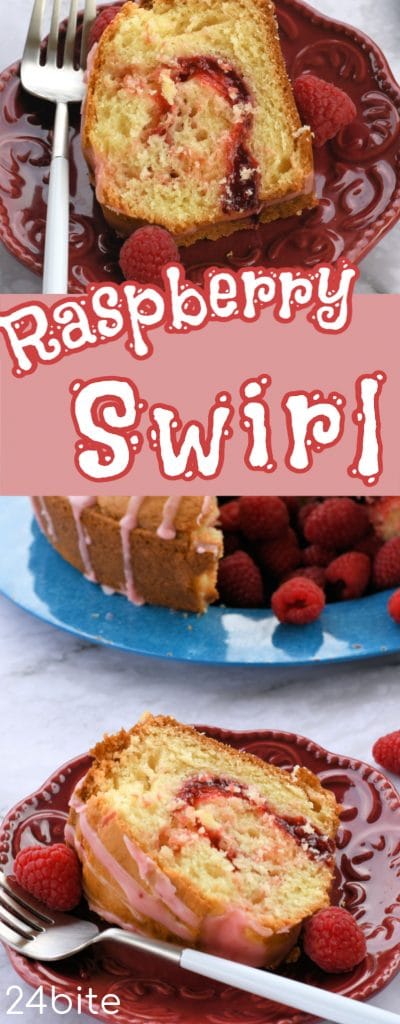Raspberry Swirl Cake Recipe | 24Bite™ Recipes