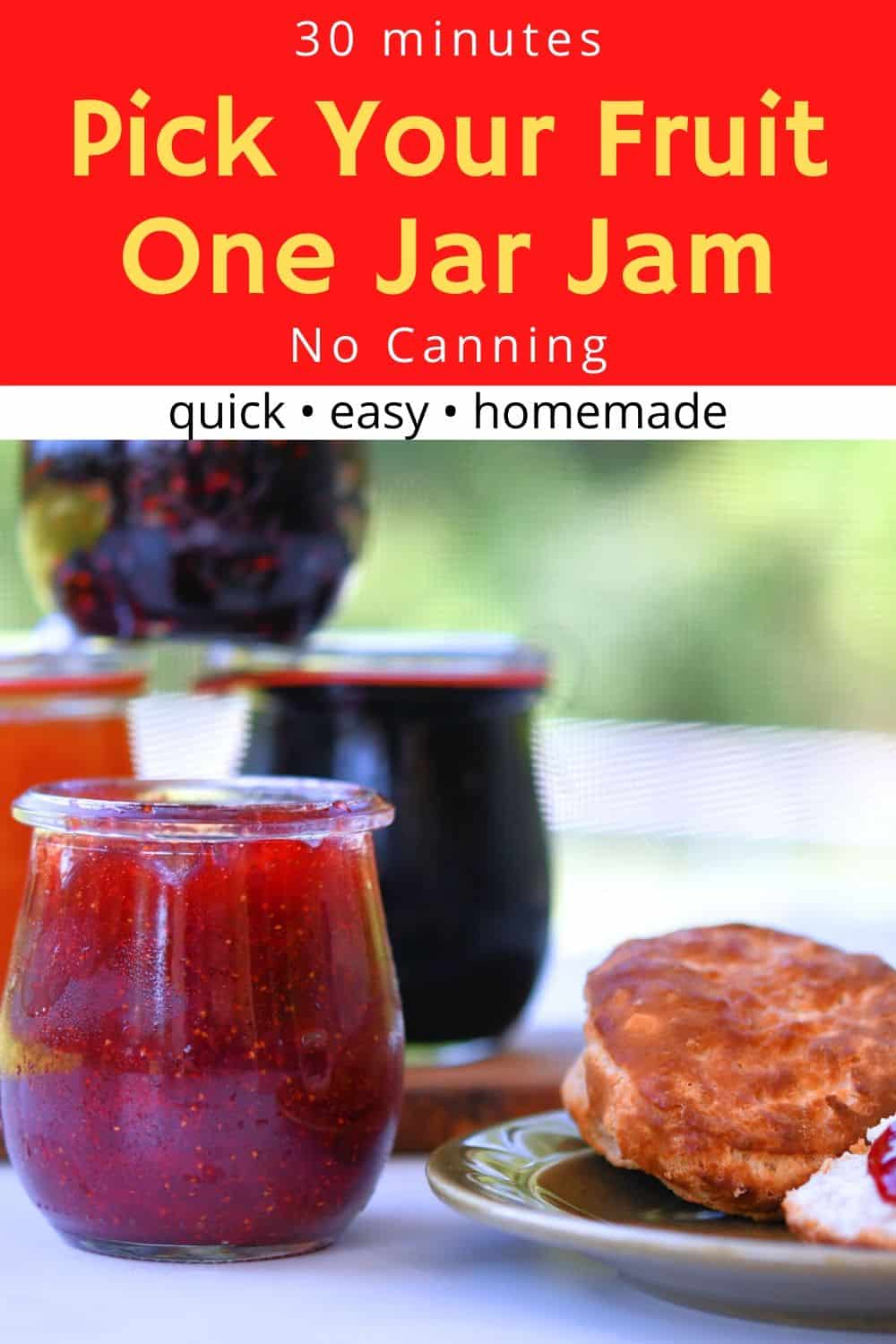 30 Minute One Jar Fruit Jam No Pectin | 24Bite® Recipes