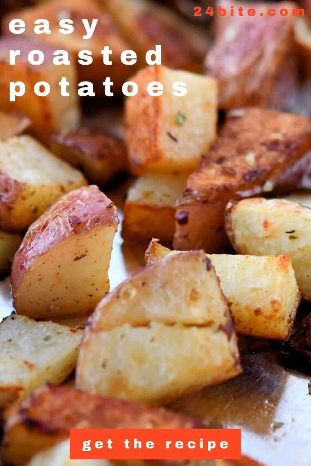 Roasted Red Potatoes Easy Recipe | 24Bite® Recipes