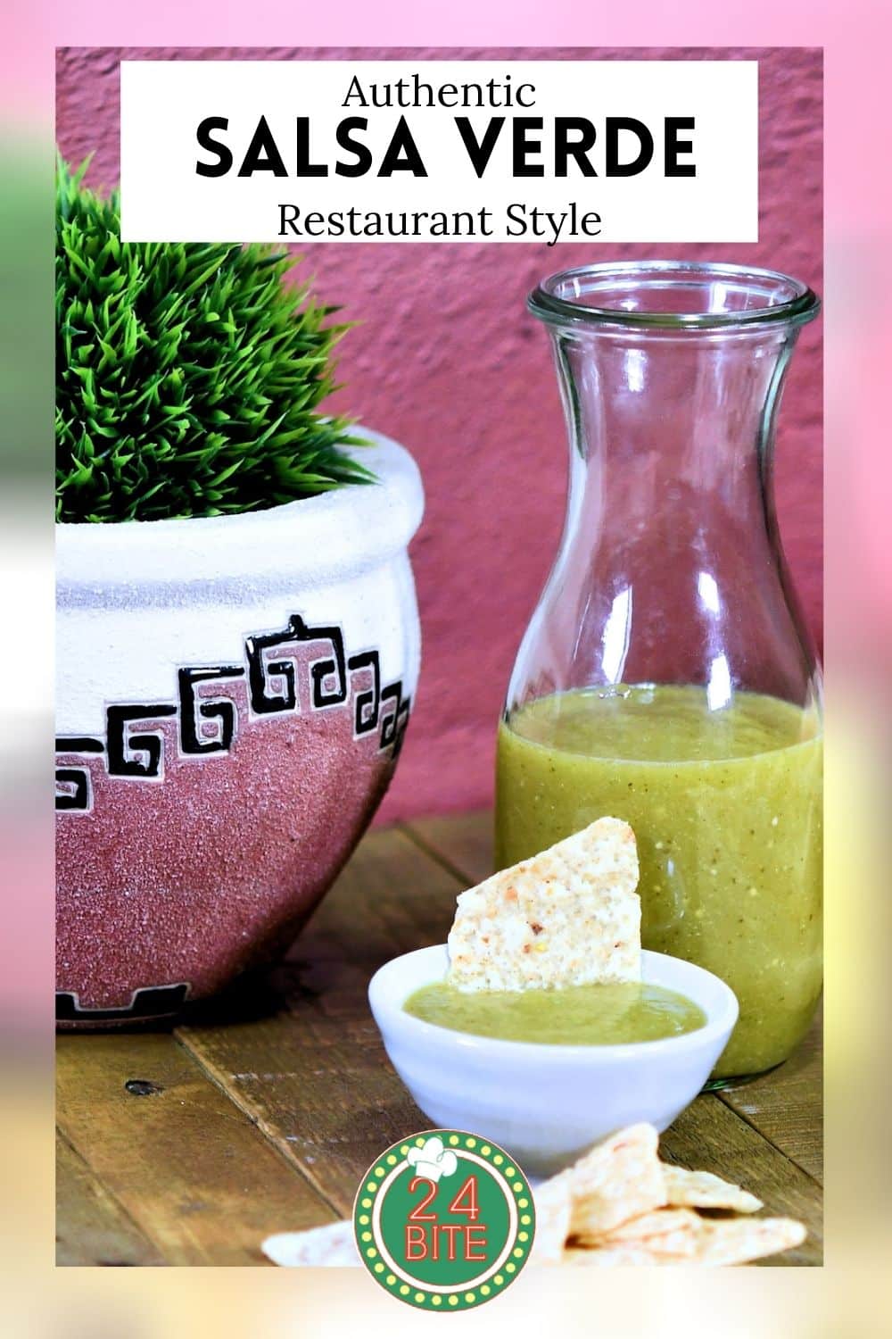 Mexican Salsa Verde Restaurant Style | 24Bite® Recipes