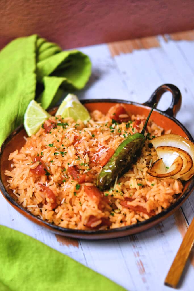 Mexican Red Rice Homemade | 24Bite® Recipes