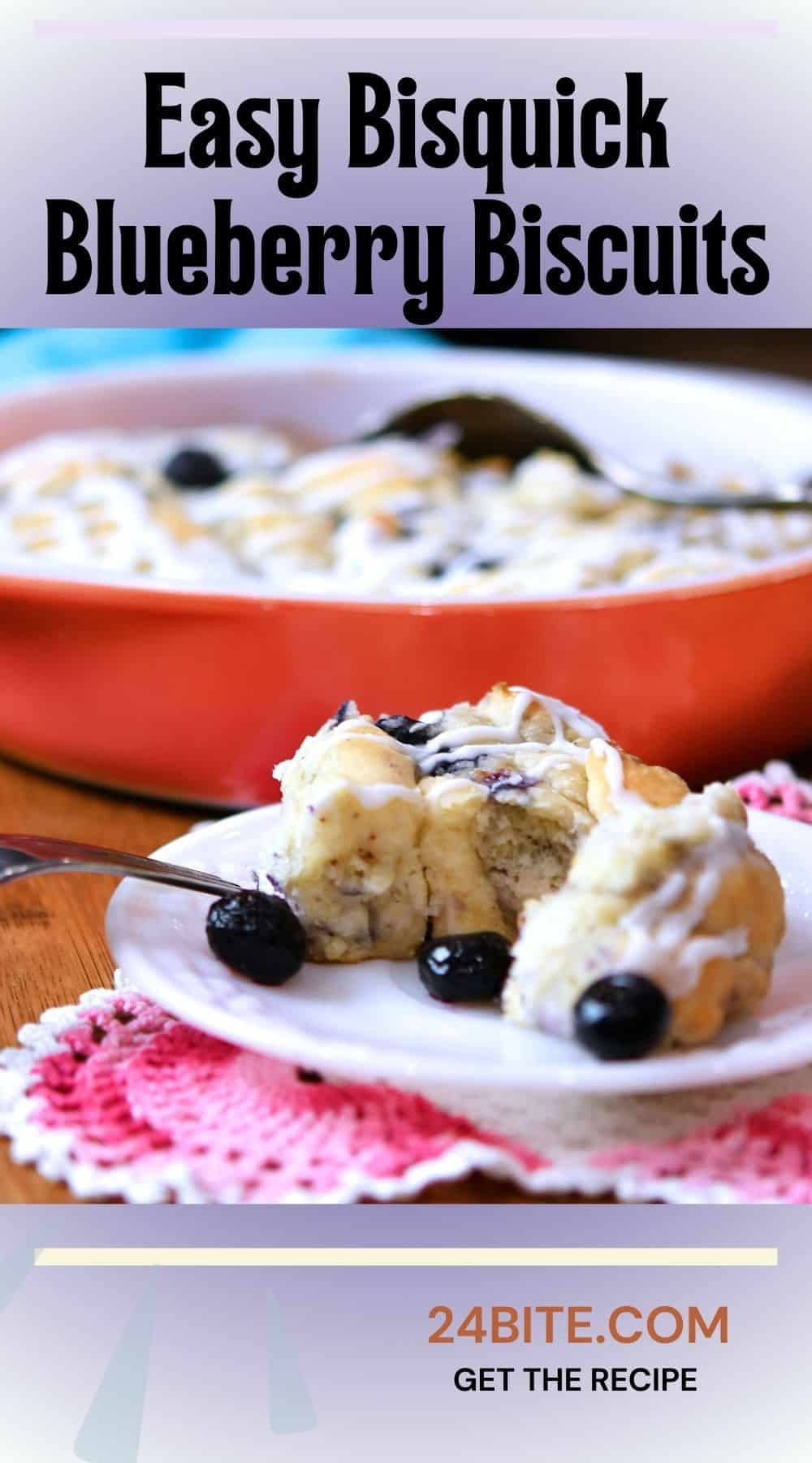 Easy Bisquick Blueberry Biscuits Recipe | 24Bite® Recipes