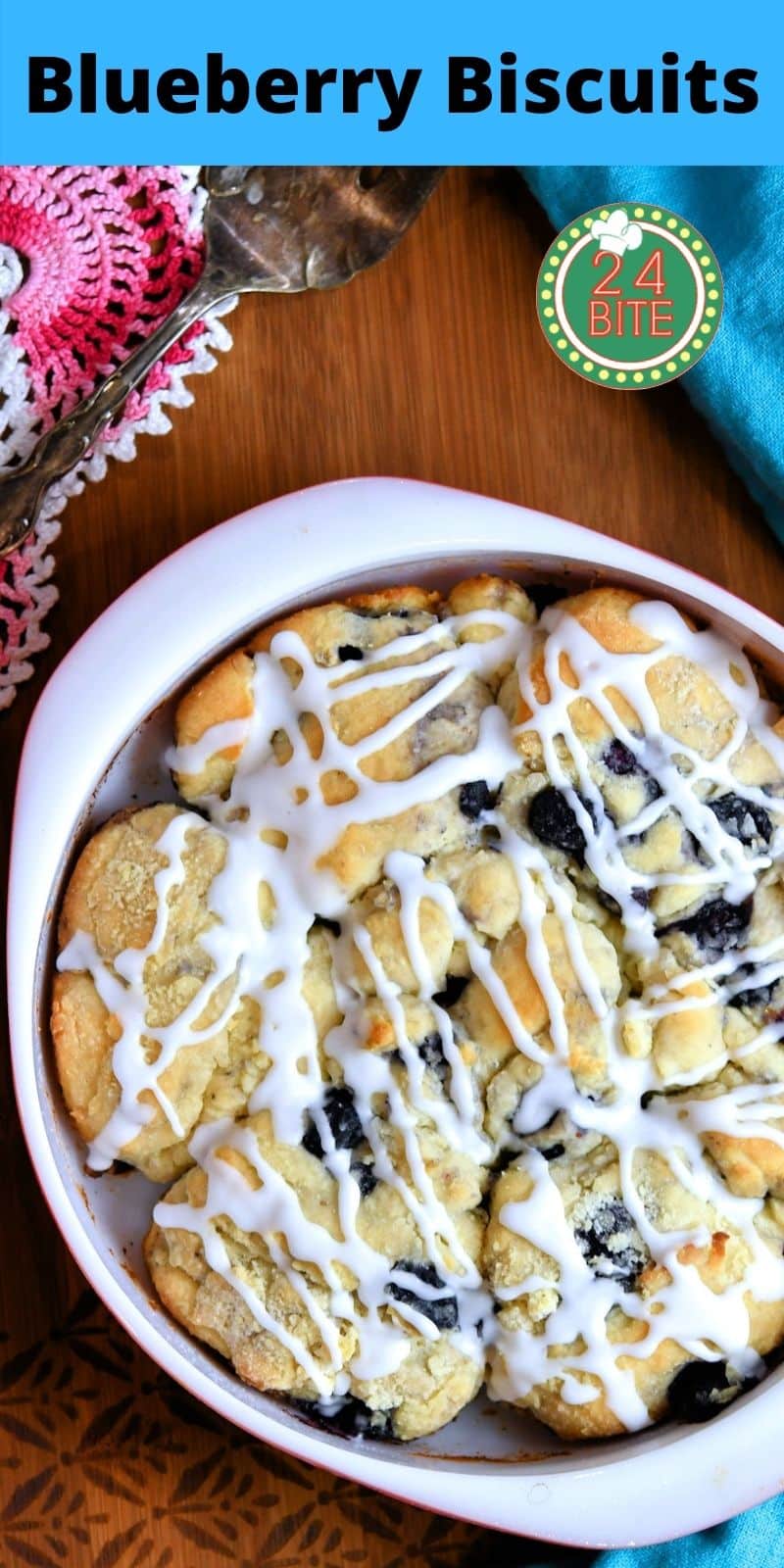 Easy Bisquick Blueberry Biscuits Recipe | 24Bite® Recipes