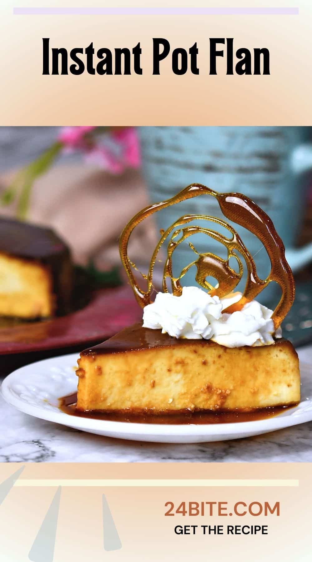 Instant Pot Flan Recipe | 24Bite® Recipes