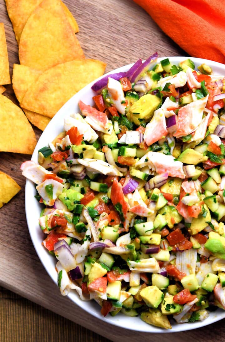 Easy Mock Crab Ceviche Recipe | 24Bite® Recipes