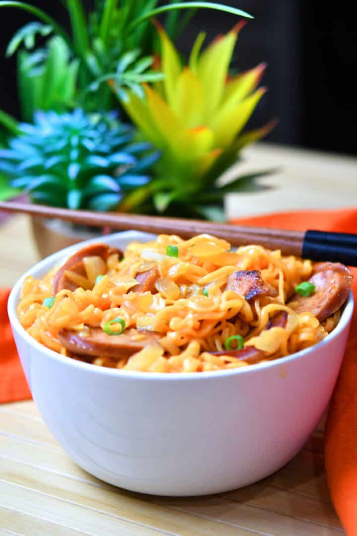 Sausage Ramen (Loaded Ramen Bowl) | 24Bite® Recipes