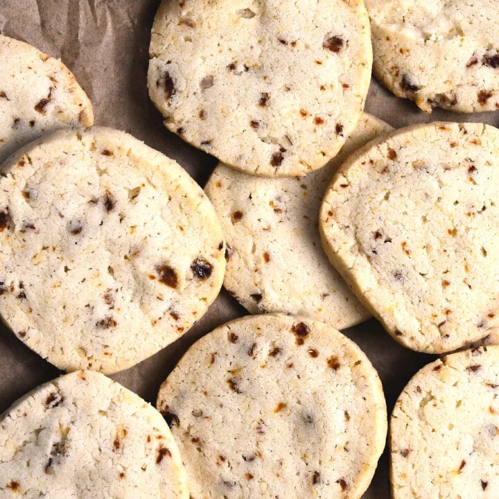 Apricot Shortbread Cookie with Pecans | 24Bite® Recipes
