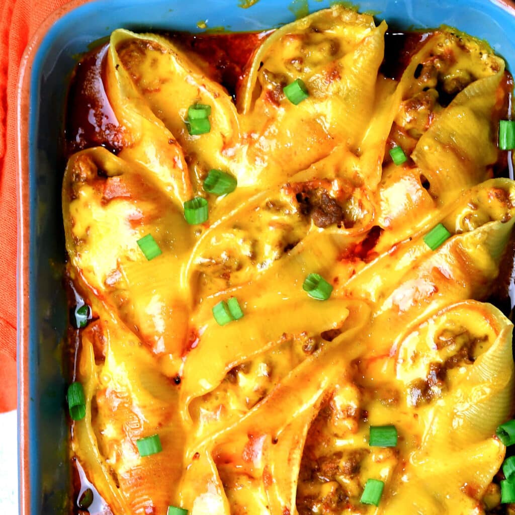 Mexican Stuffed Shells | 24Bite® Recipes