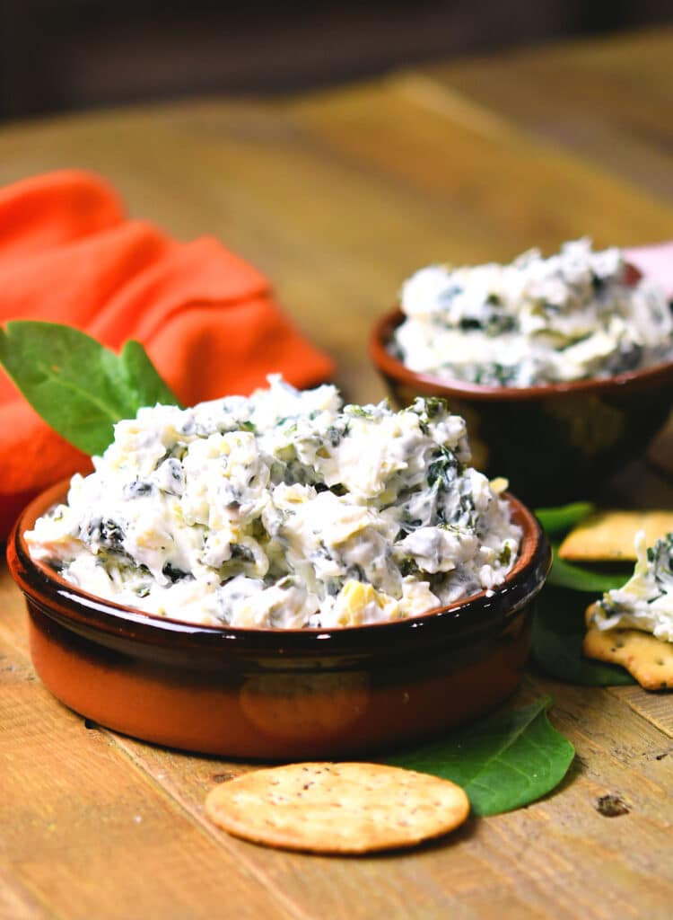 Cold Spinach Artichoke Dip Recipe | 24Bite® Recipes