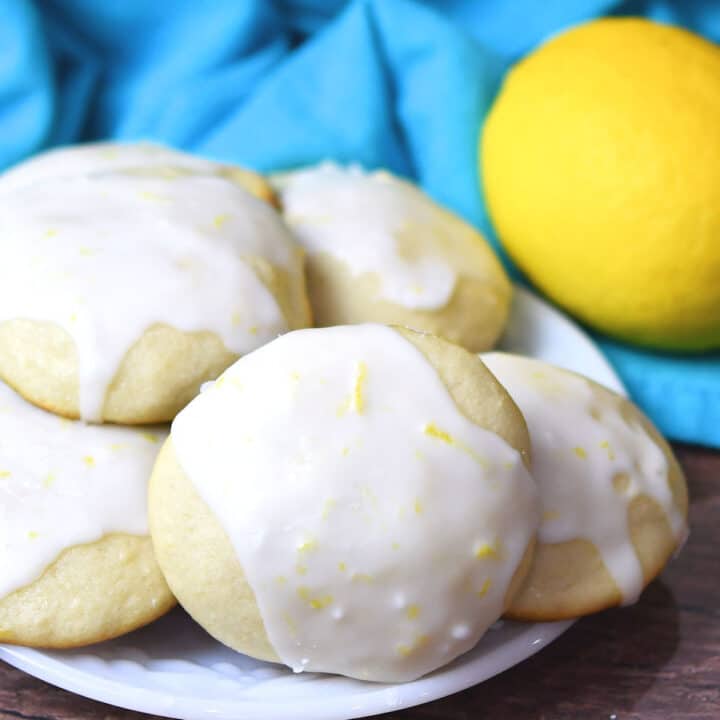 Lemon Ricotta Cookies Recipe with Glaze | 24Bite® Recipes