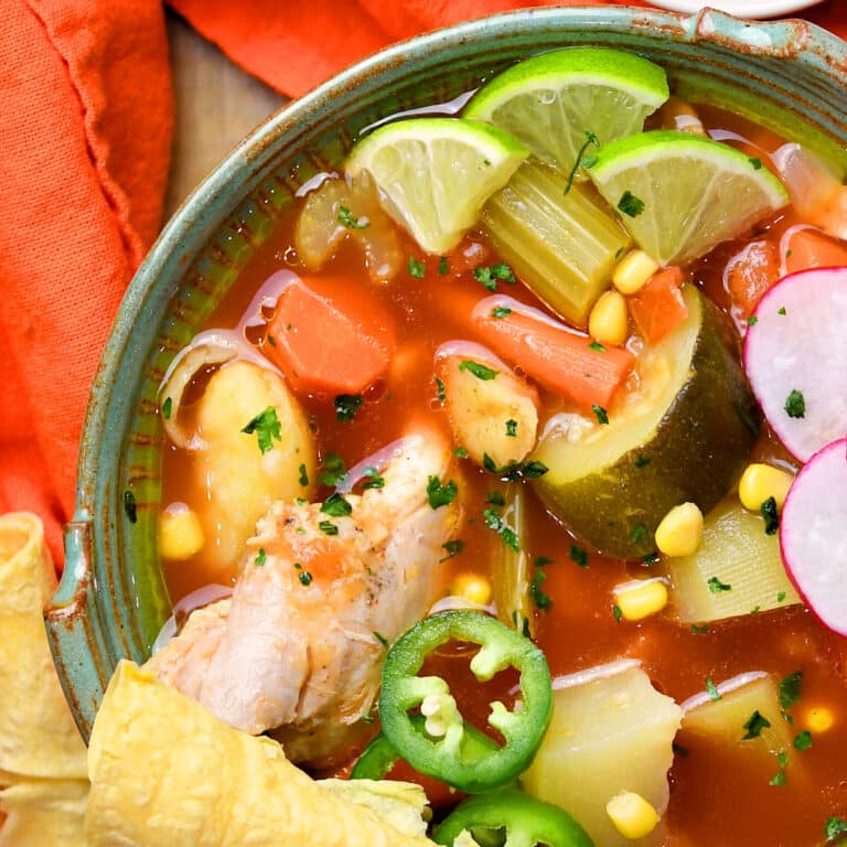 Chicken Caldo Soup Recipe Mexican Soup | 24Bite® Recipes