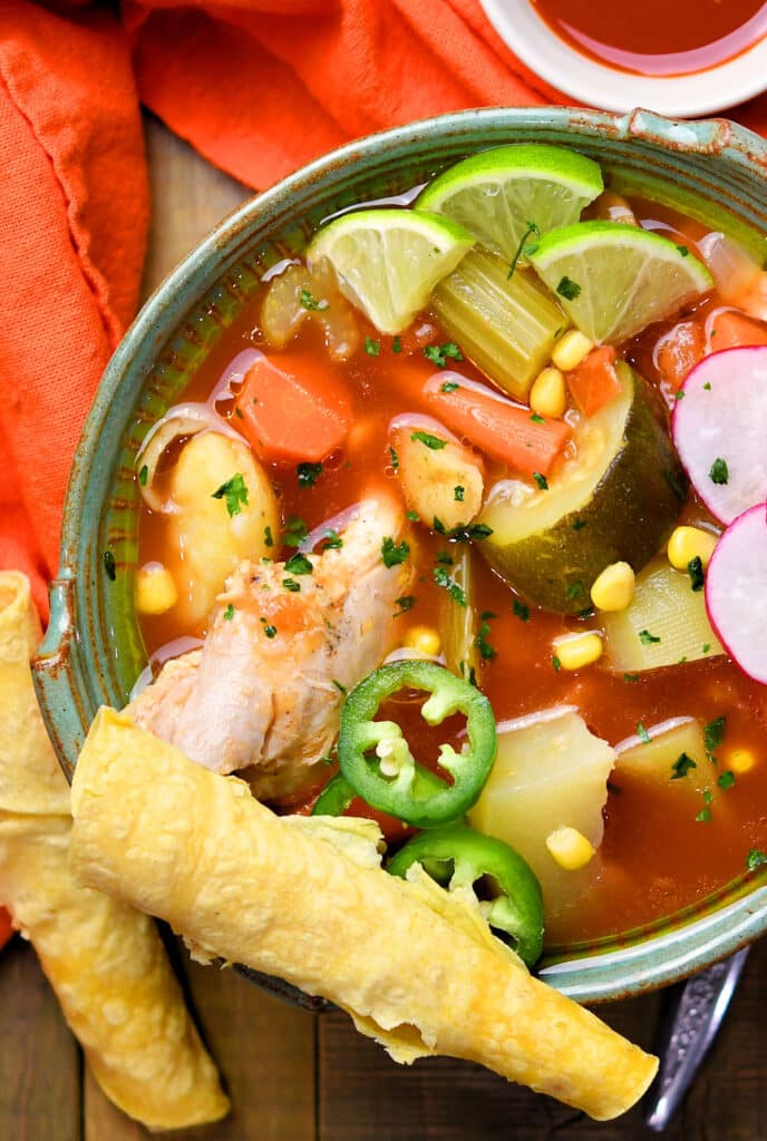 Chicken Caldo Soup Recipe Mexican Soup | 24Bite® Recipes