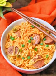 Sausage Ramen (Loaded Ramen Bowl) | 24Bite® Recipes